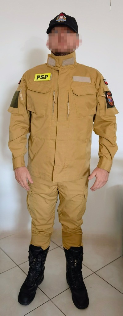 Ubranie koszarowe piaskowe NOWY wzór STRAZ OSP PSP | Żywocice ...