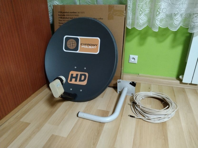 Zestaw ANTENA SATELITARNA Cyfrowy Polsat | Retków | Kup teraz na Allegro Lokalnie