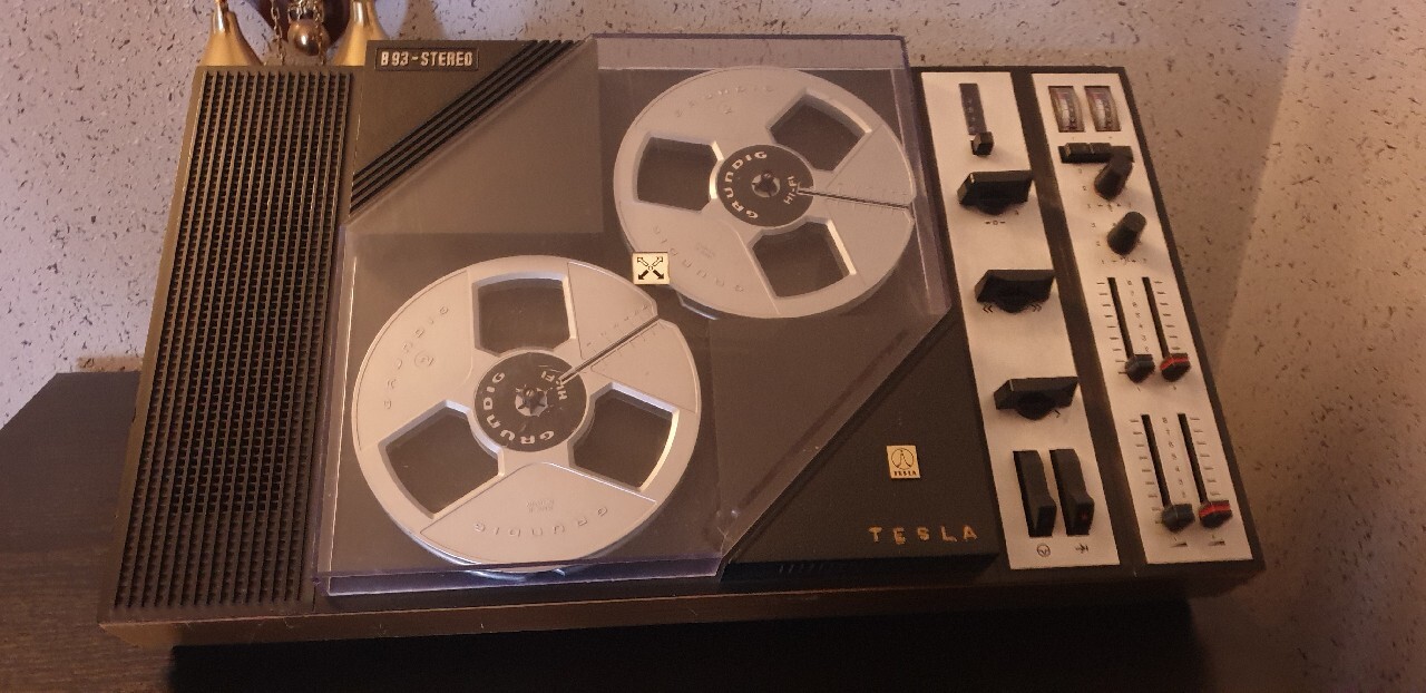 Magnetofon szpulowy Tesla B93 Stereo | KATOWICE | Kup teraz na Allegro ...