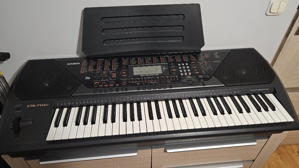 Organy elektroniczne Keyboard Casio CTK-711EX | Skoczów | Ogłoszenie na ...