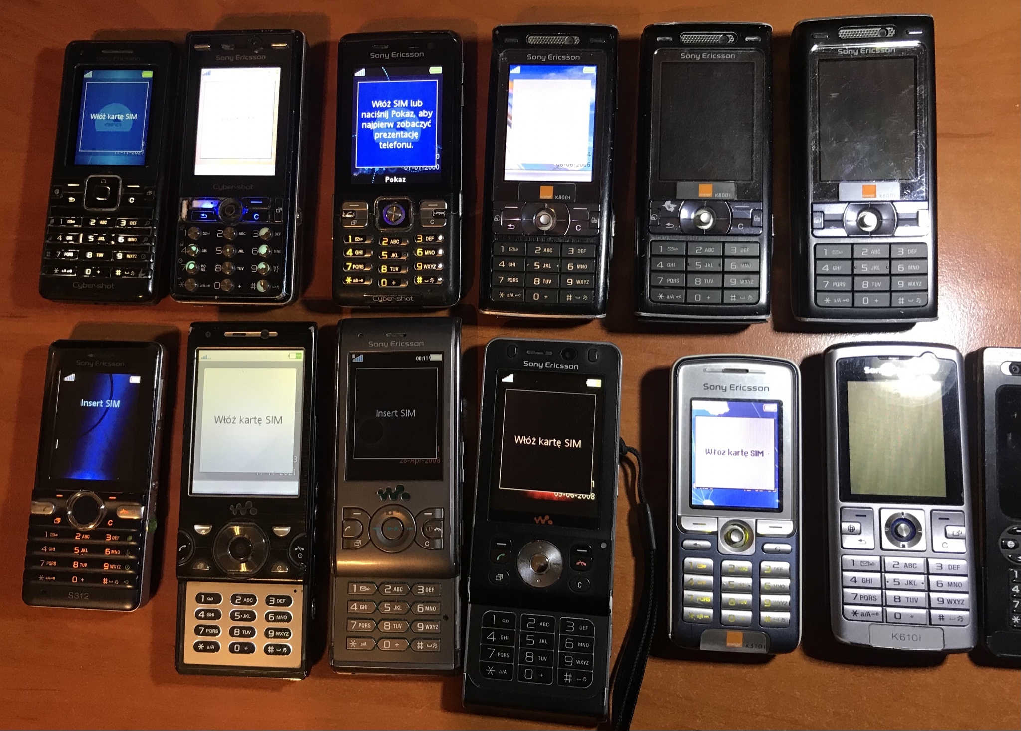 Stare telefony Sony Ericsson | Rembertów | Licytacja na Allegro Lokalnie