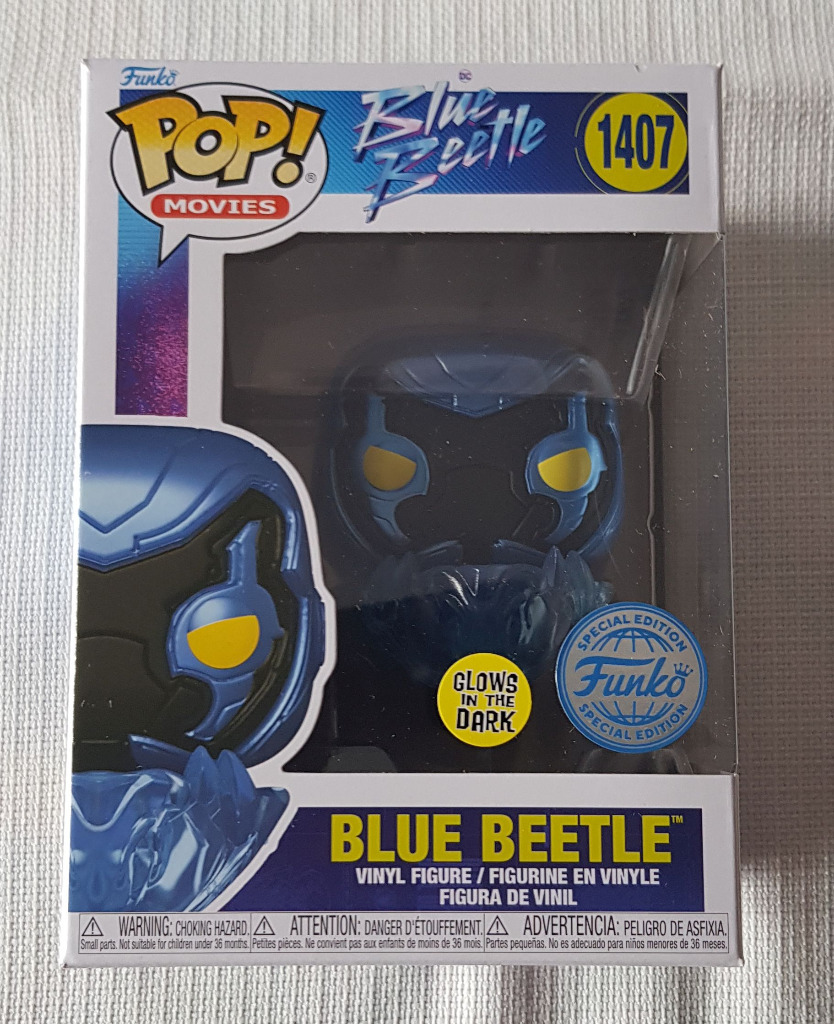 Funko Pop! DC Blue Beetle 1407 SE , GITD | KATOWICE | Kup teraz na ...