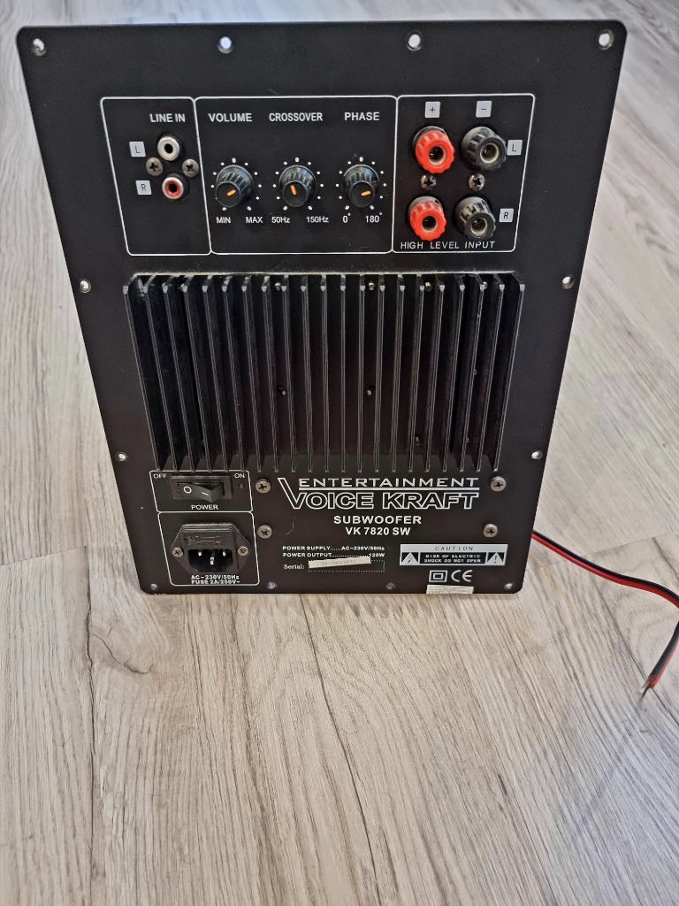 Wzmacniacz panel modul subwoofera aktywnego VK7820 | Legnica | Licytacja na Allegro Lokalnie