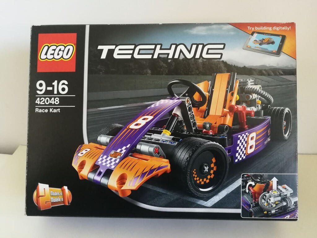 LEGO TECHNIC 42048 Gokart Wyścigówka 2w1 Race Kart | Sułkowice - Rudnik ...