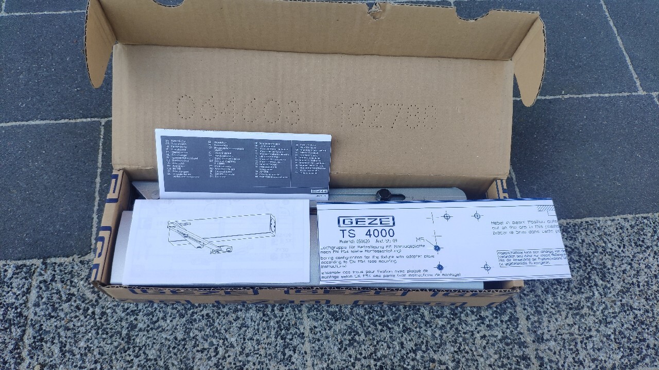 Samozamykacz ramieniowy do drzwi Geze ts 400 | Borkowice | Kup teraz na ...