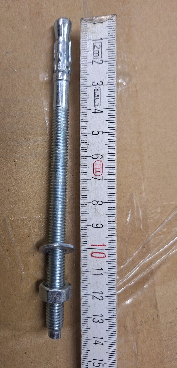 Kotwa stalowa M8x140 pierścieniowa wbijana ocynk | Poznań | Kup teraz ...