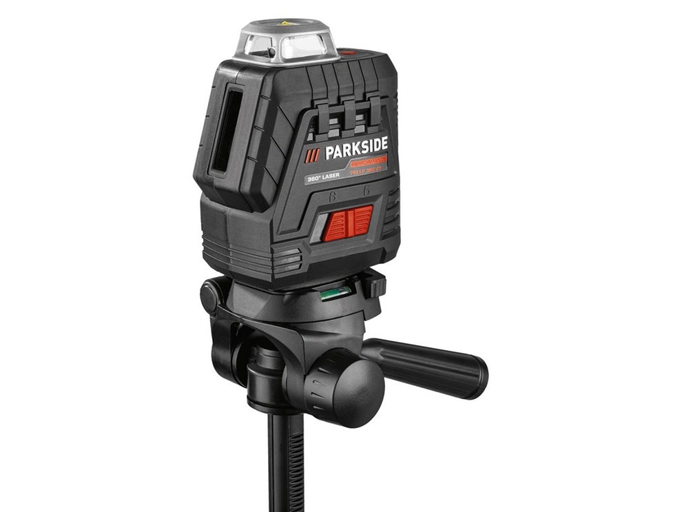 Poziomica Laser krzyżowy 360° PARKSIDE PERFORMANCE | Warszawa | Kup ...