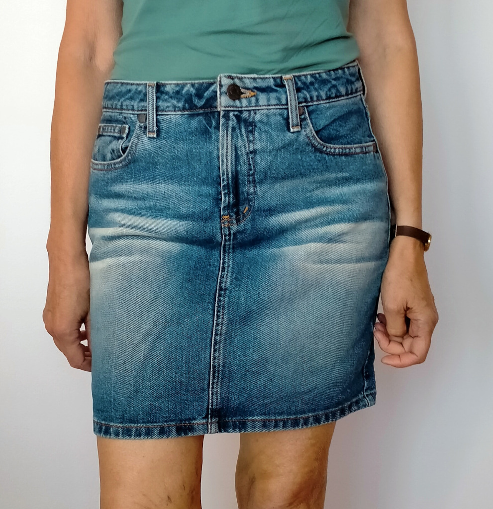 Jeansowa mini Mamo 38 | Wrocław | Kup teraz na Allegro Lokalnie