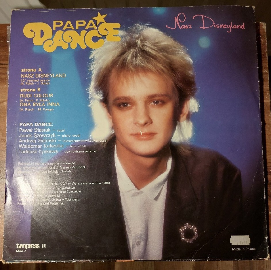 Papa Dance Nasz Disneyland Vinyl. | Olecko | Kup teraz na Allegro Lokalnie