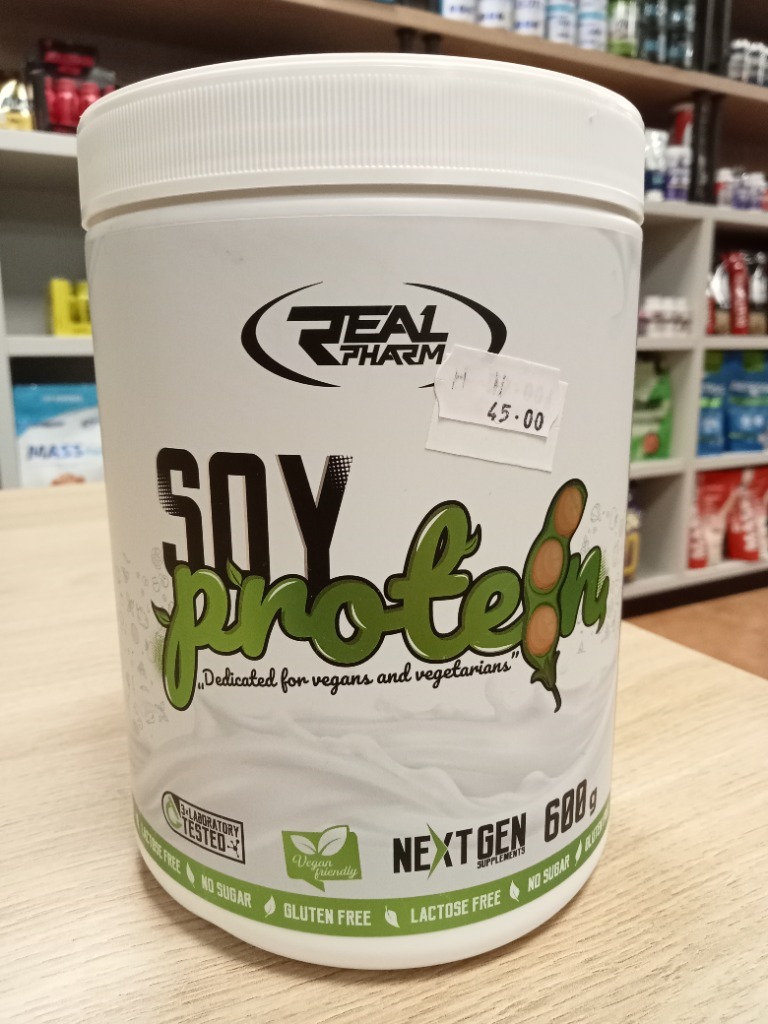 Real Pharm Soy Protein 600g Białko Roślinne Vegan | Sokółka | Kup teraz ... Real Pharm Soy Protein 600g Białko Roślinne Vegan | Sokółka | Kup teraz ...