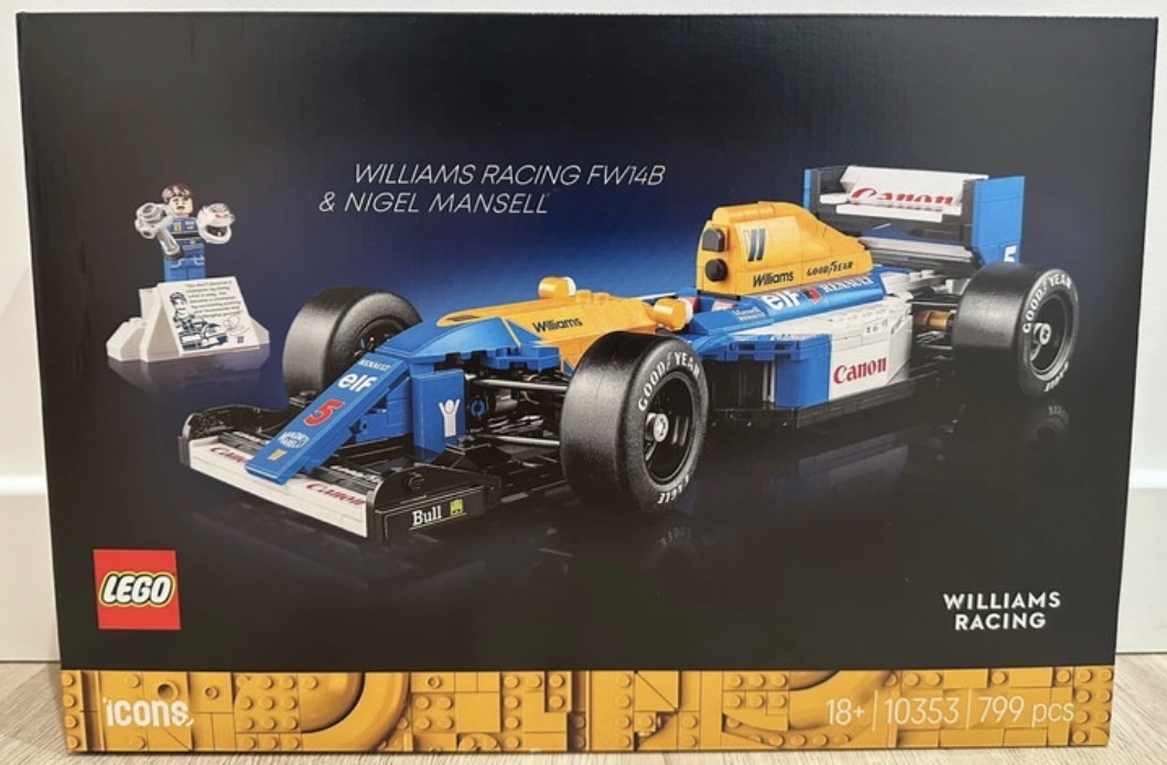 Lego icons 10353 Williams Racing FW14B i Nigel Mansell | Warszawa | Kup ...
