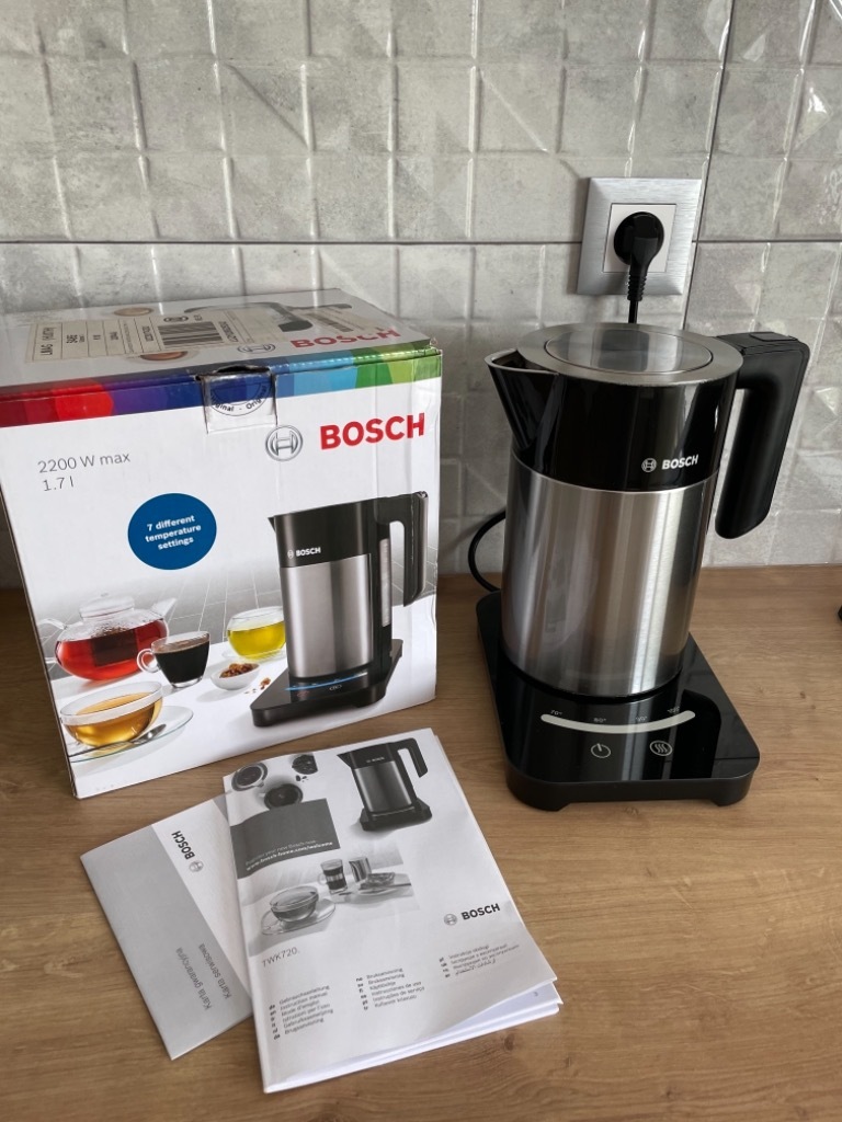 Czajnik BOSCH TWK7203 Regulacja temperatury Stal | Gdańsk | Kup teraz ...
