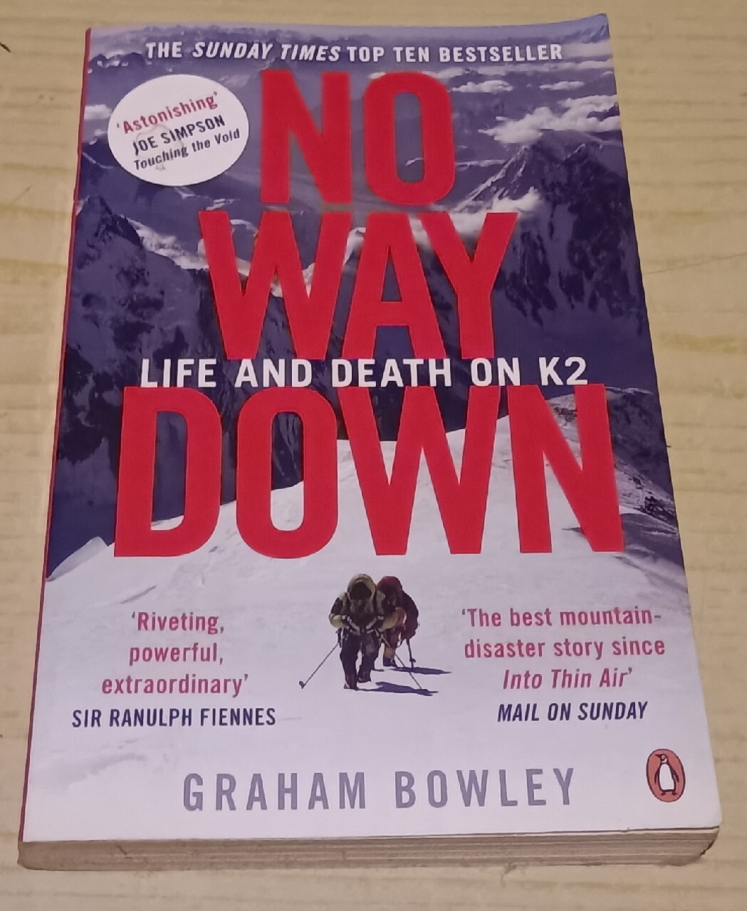 GRAHAM BOWLEY - NO WAY DOWN | Kozy | Kup teraz na Allegro Lokalnie
