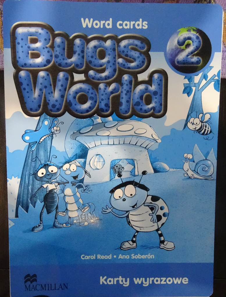 Bugs World 2 word cards karty wyrazowe kl 2, 59szt | Granice | Kup ...