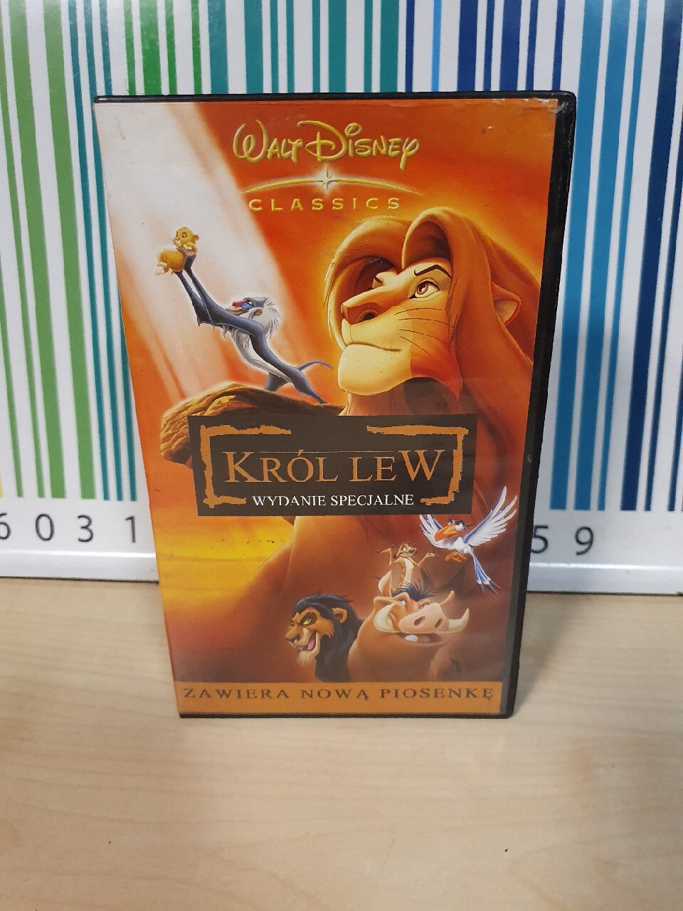 Kaseta VHS Król Lew Disney wydanie specjalne | Piła | Kup teraz na ...