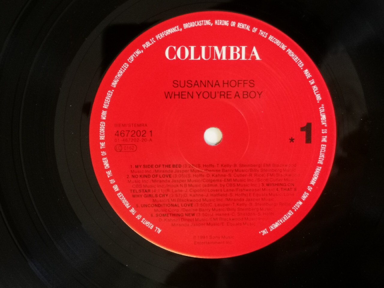 Susanna Hoffs - When You're a Boy 1991 LP | Gdynia | Kup teraz na ...