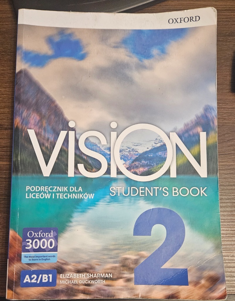 Podręcznik Vision Student's Book 2 A2/B1 | Przemyśl | Kup teraz na ...