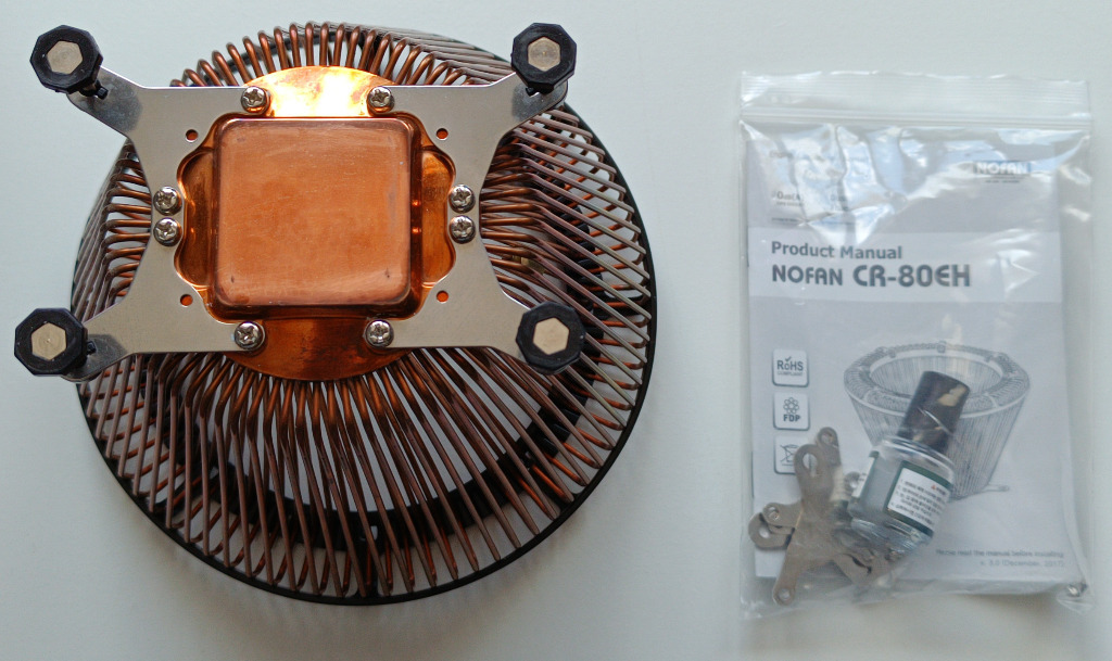 Nofan CR80EH 80W Fanless CPU radiator | Bobrówko | Licytacja na Allegro ...