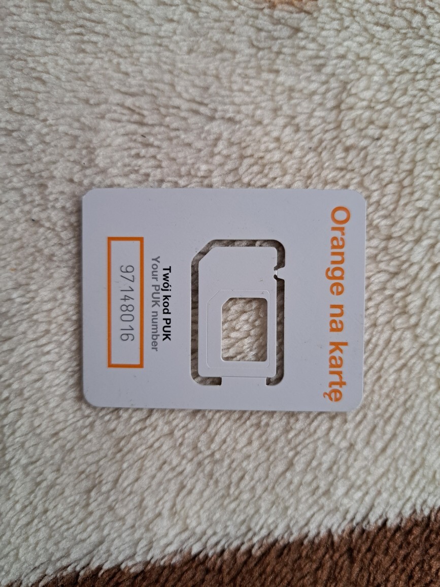 Karta Komórkowa ramka | Bieruń | Licytacja na Allegro Lokalnie