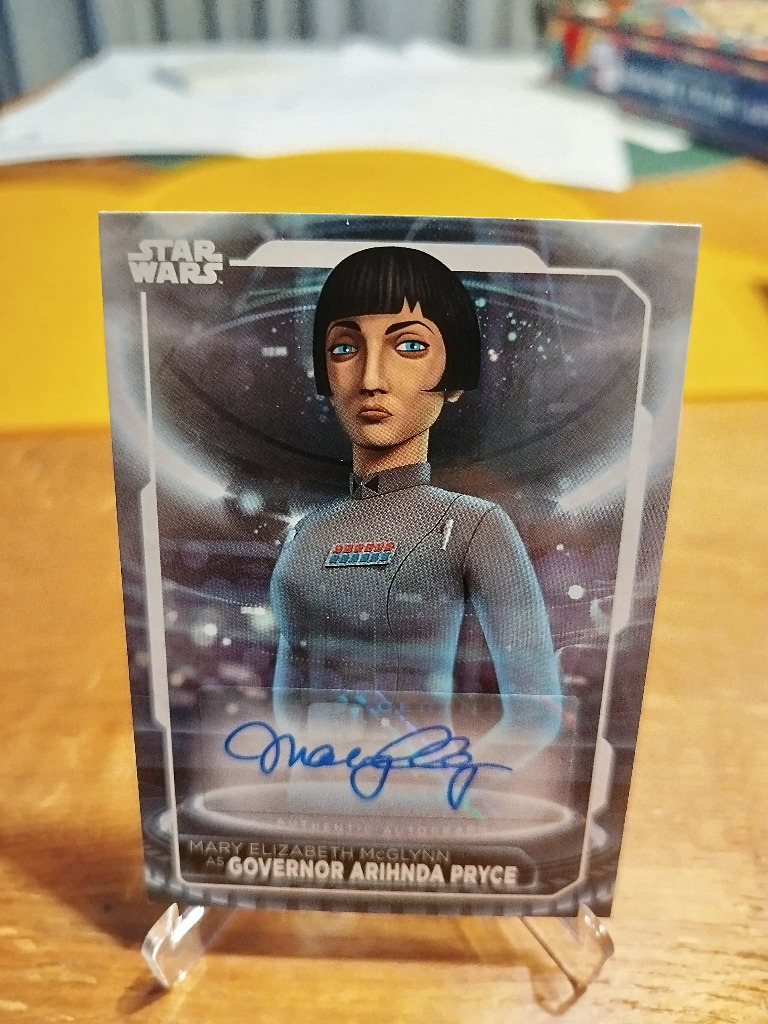 Mary McGlynn Pryce Gwiezdne Wojny Star Wars karta autograf | Szczecin ...