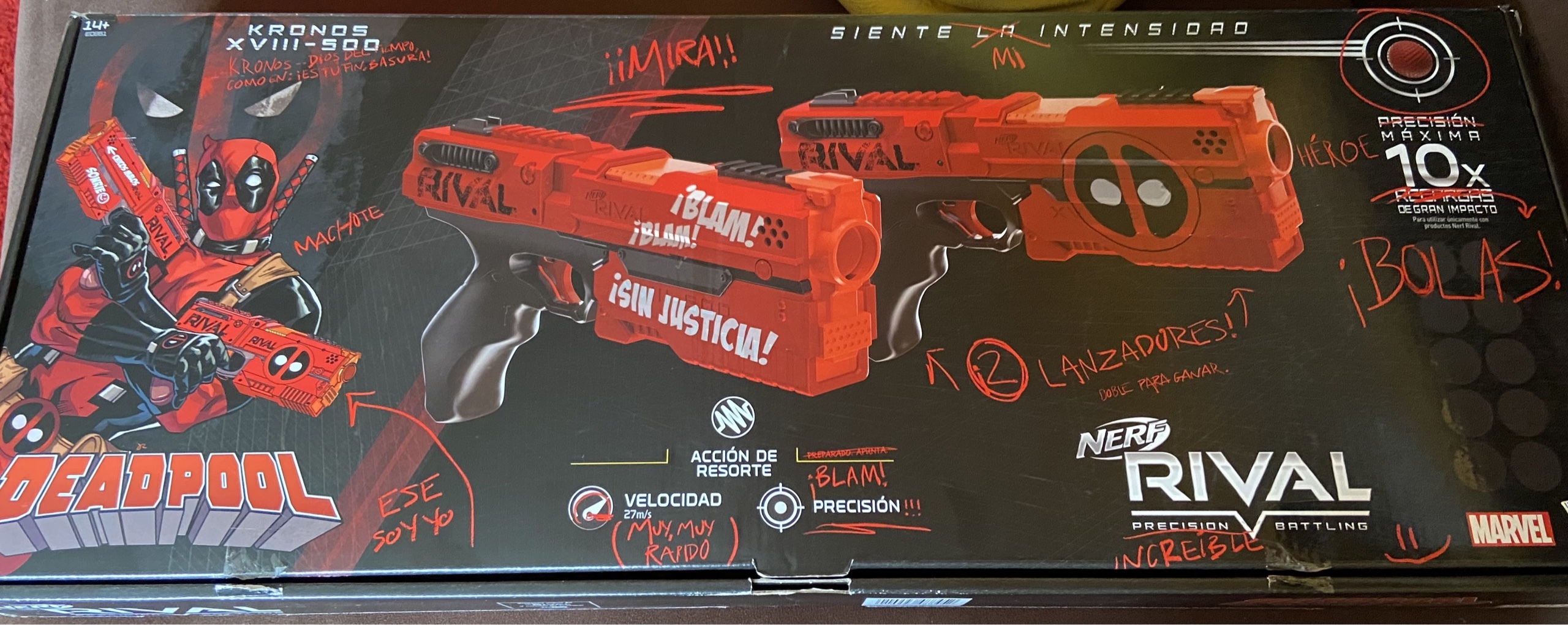Nerf rival Deadpool | Mysłowice | Kup teraz na Allegro Lokalnie