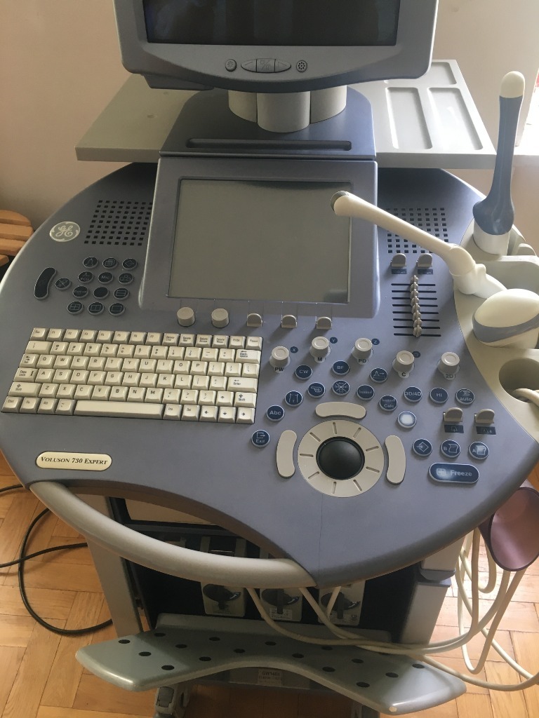 Aparat USG Voluson 730 Expert z 2005r + 3 głowice | Warszawa ...