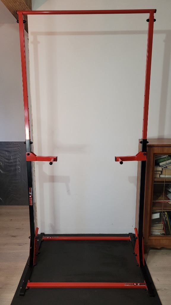 DRĄŻEK stacjonarny do podciągania + ćwiczenia DIP ZIDER 300kg ...