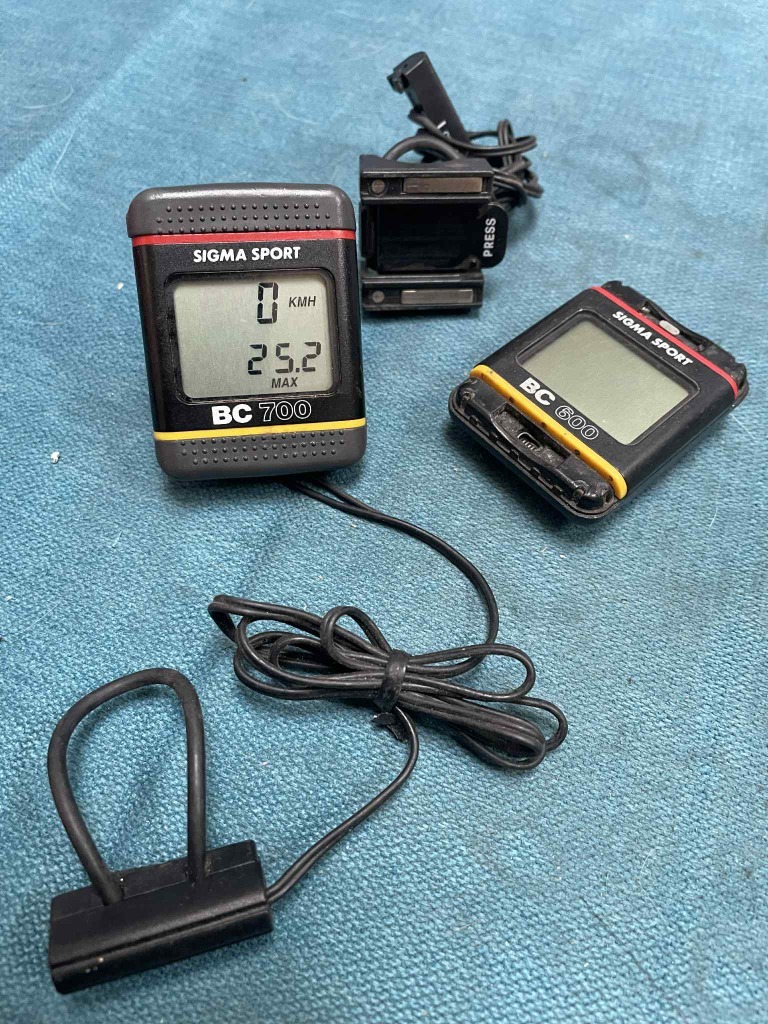Zabytkowy retro liczik rowerowy sigma sport 700 + drugi MTB | Piotrków ...