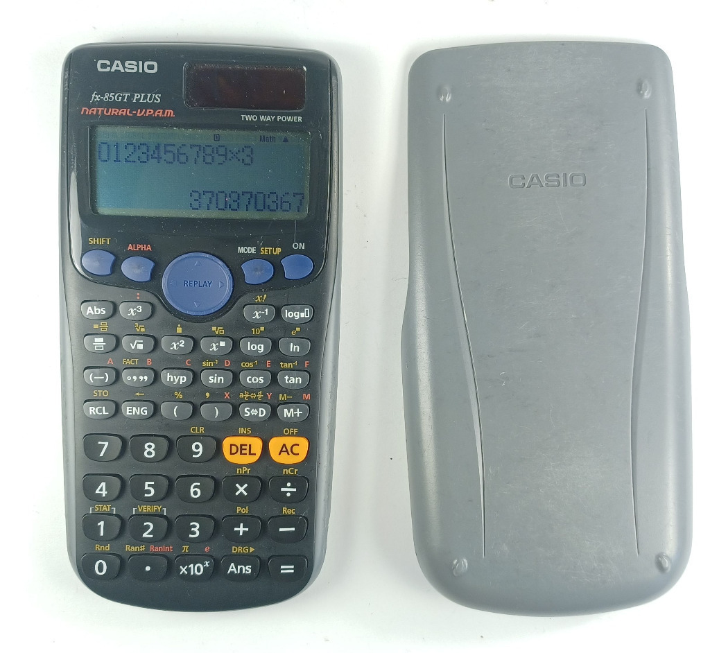 CASIO fx85 GT Plus KALKULATOR NAUKOWY SOLARNY | Warszawa | Kup teraz na ...