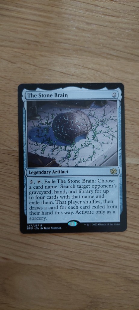 Mtg top the Stone Brain | Kraków | Kup teraz na Allegro Lokalnie