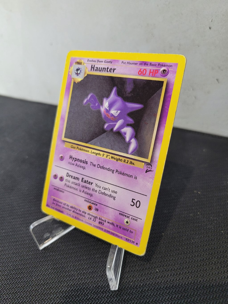 Haunter 43/130 base set 2 1999 karta pokemon | Warszawa | Licytacja na ...
