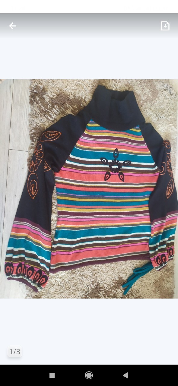 Oryginalny sweterek damski Coline M/L jak nowy | Warszawa | Kup teraz ...