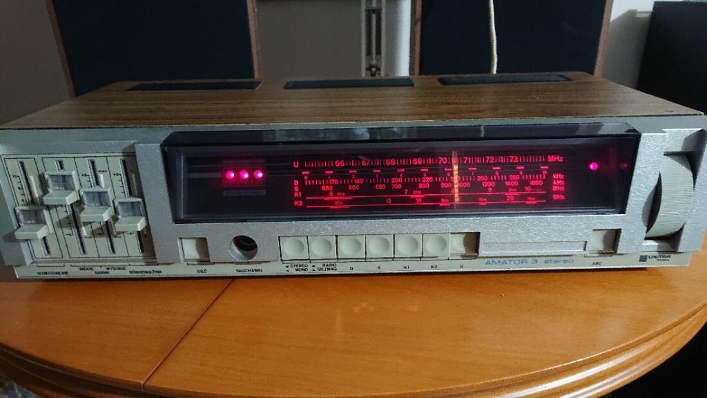 Radio Amator 3 z kolumnami Zgp 20-8-019 | Wloszakowice | Licytacja na ...