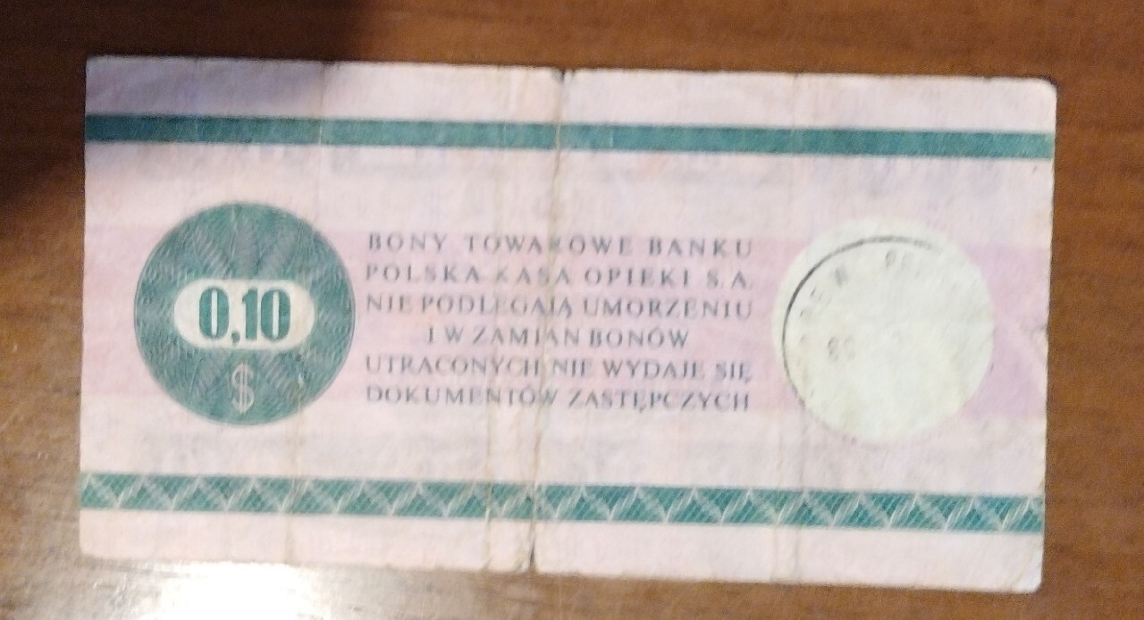 Bon towarowy PKO 10 szt. 50,20,10,5,2,1,cent | Turek | Licytacja na Allegro Lokalnie