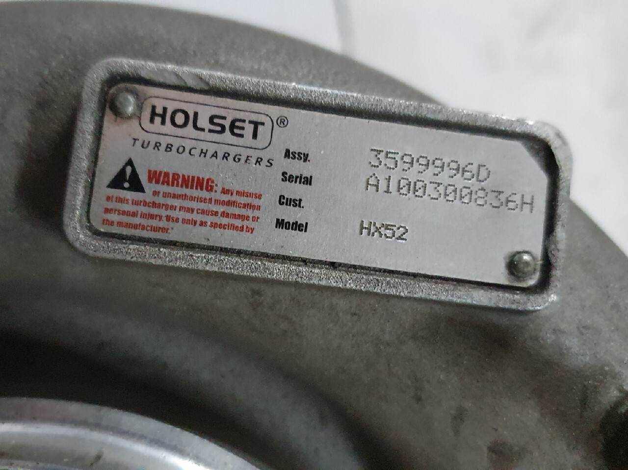 Turbosprężarka HOLSET HX52 TURBO JAK NOWE | Sulejówek | Kup teraz na ...
