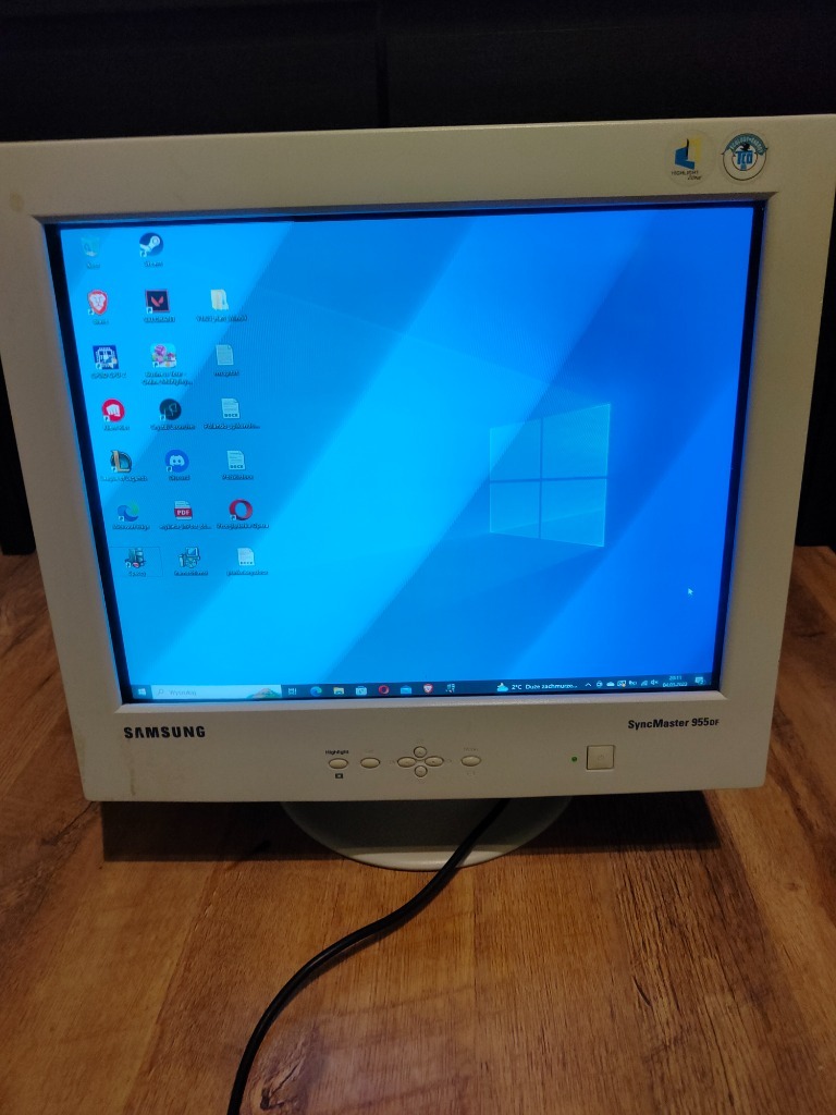 Monitor CRT Kineskopowy Samsung SyncMaster 955DF | Krosno | Licytacja ...