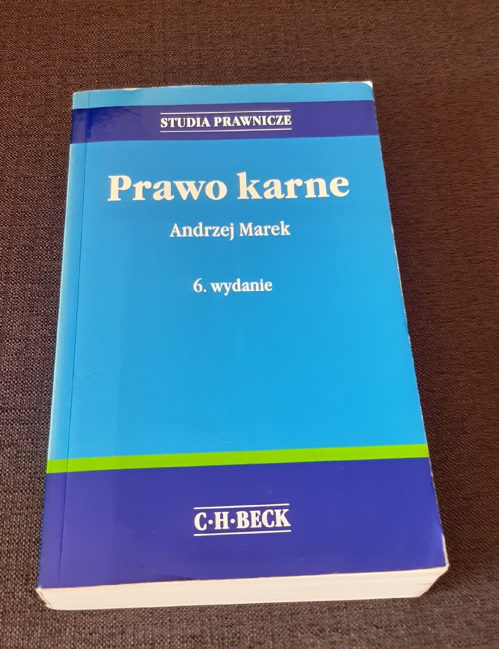 Andrzej Marek Prawo Karne wyd. Beck | Kraków | Kup teraz na Allegro ...