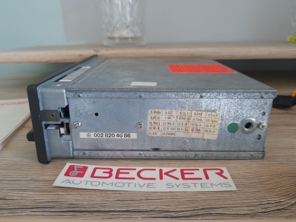 Radio Mercedes Becker Europa 749 w124 w126 w201 | Koszalin | Kup teraz na Allegro Lokalnie