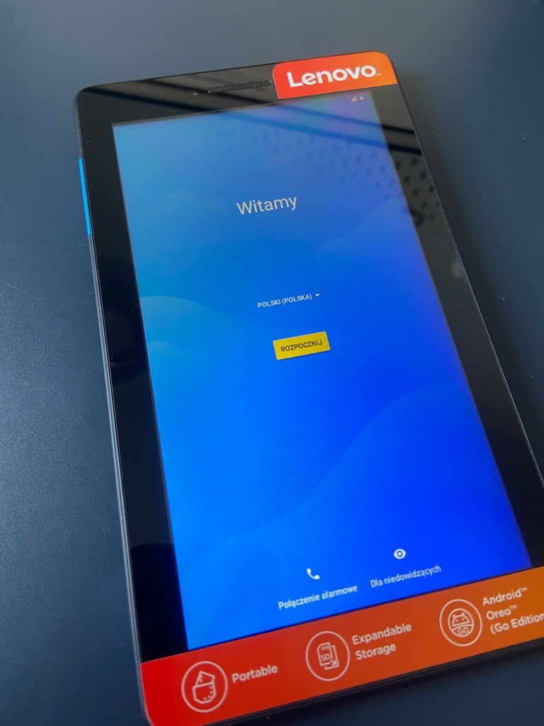 Tablet Lenovo TAB E7 (TB-7104I) | Warszawa | Kup teraz na Allegro Lokalnie