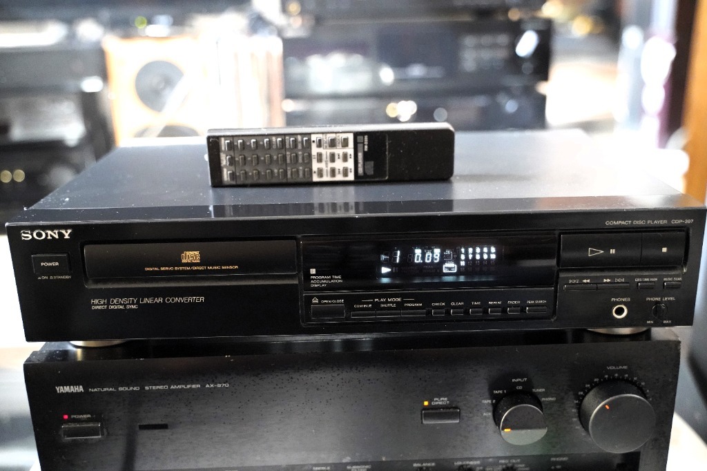 Odtwarzacz CD SONY CDP 397 -pilot, GWARANCJA | BEŁCHATÓW | Kup teraz na ...