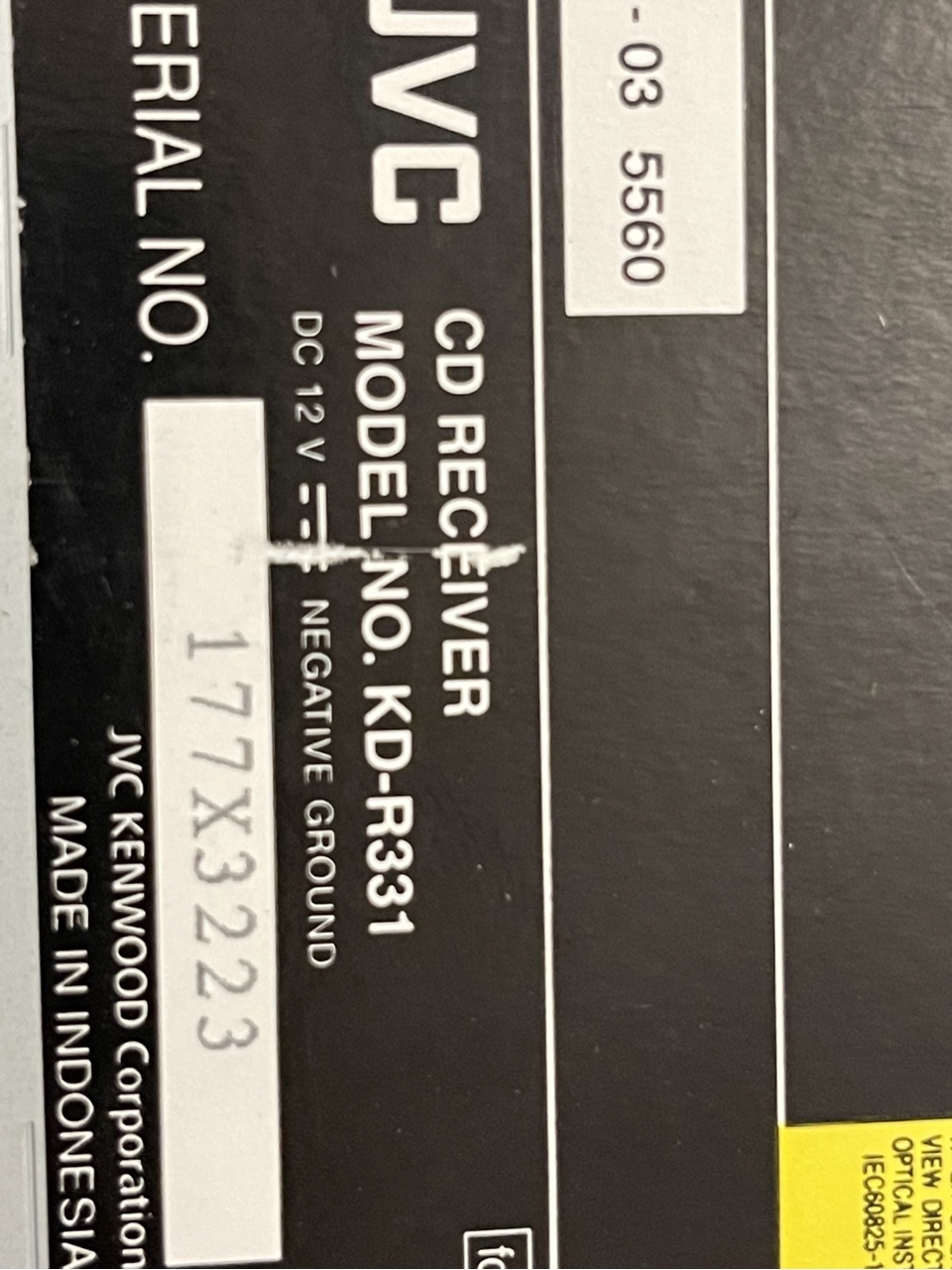 Radioodtwarzacz JVC KD-R331 | Łomża | Kup teraz na Allegro Lokalnie