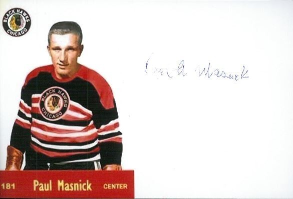 Paul Masnick mistrz NHL autograf | Ruda Śląska | Kup teraz na Allegro ...
