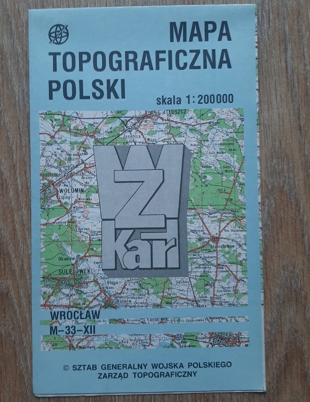 Mapa Topograficzna Polski Wrocław | Gdańsk | Kup teraz na Allegro Lokalnie