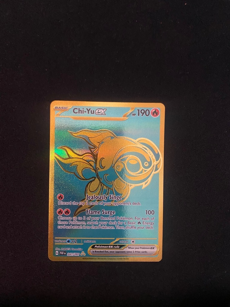 Pokemon Karta Chi-Yu EX 241/091 Paldean Fates | Pabianice | Kup teraz ...