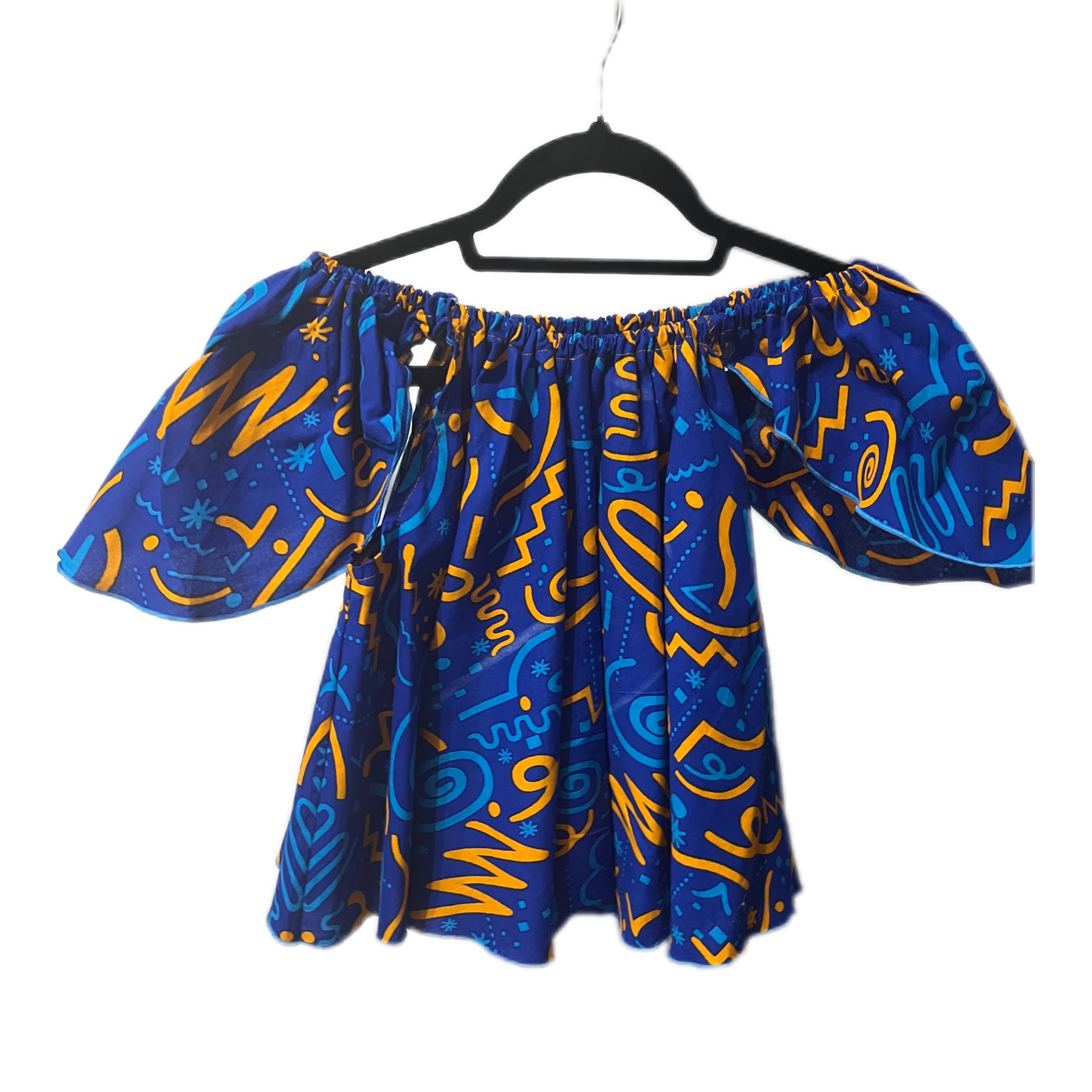 African Print Top Ankara Top 100 Cotton Size M L Wrocław Kup