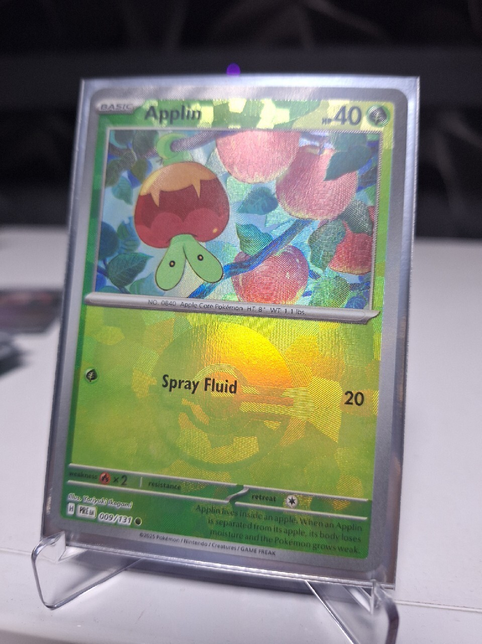 Pokemon Prismatic Evolutions Applin Poke Ball 009/131 | Katowice | Kup ...