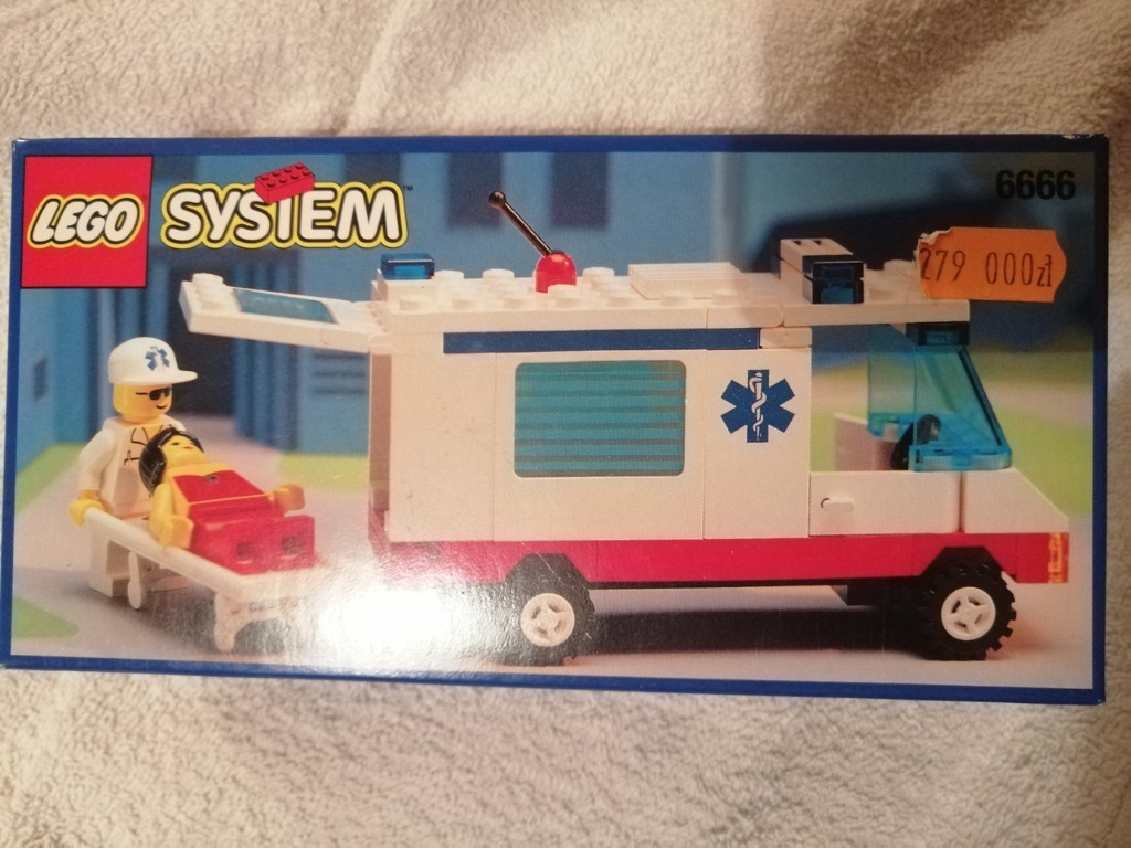 Lego 6666 system karetka ambulans Ambulance szpital | Szczecin ...