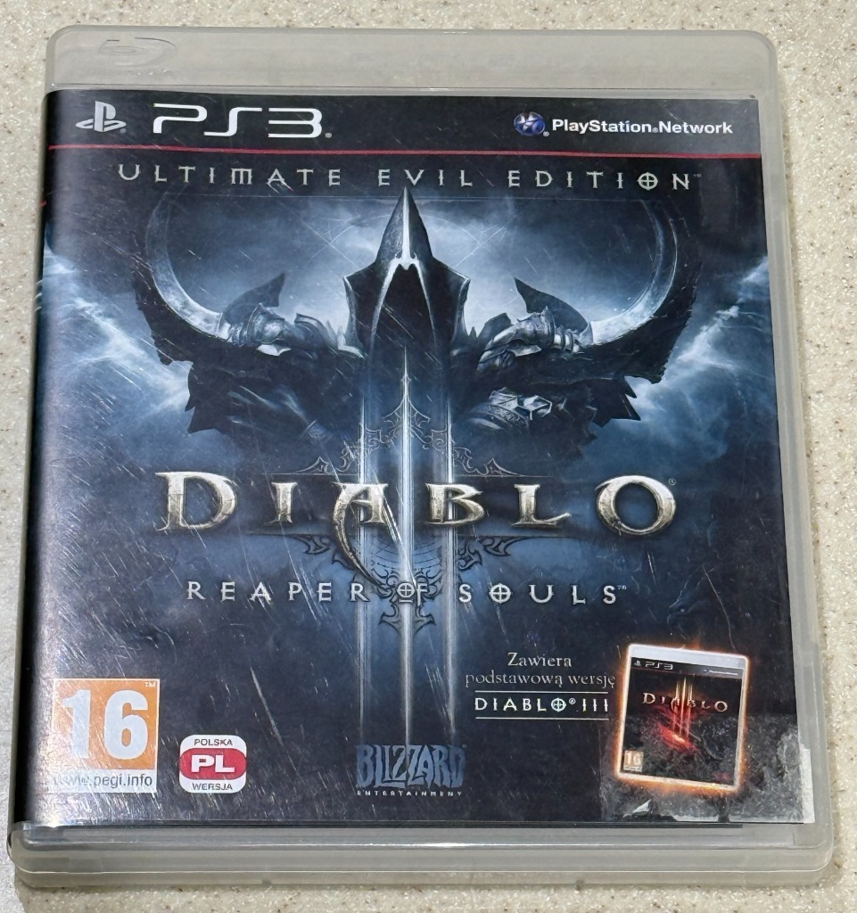 Sony PS3 Diablo III Ultimate Evil Edition Reaper of Souls PL | Warszawa ...