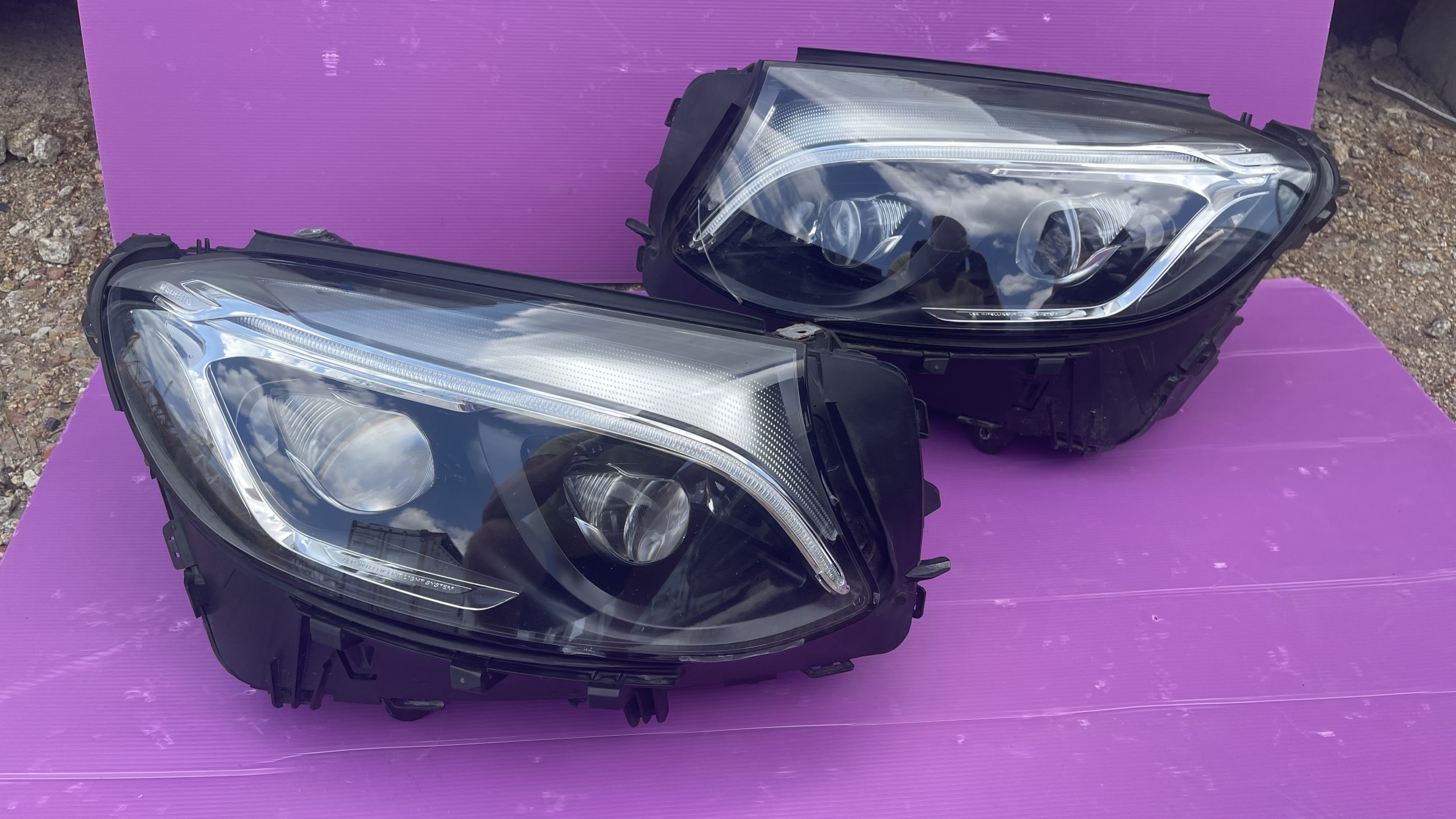 Lampy Led Mercedes Glc - Niska cena na Allegro.pl