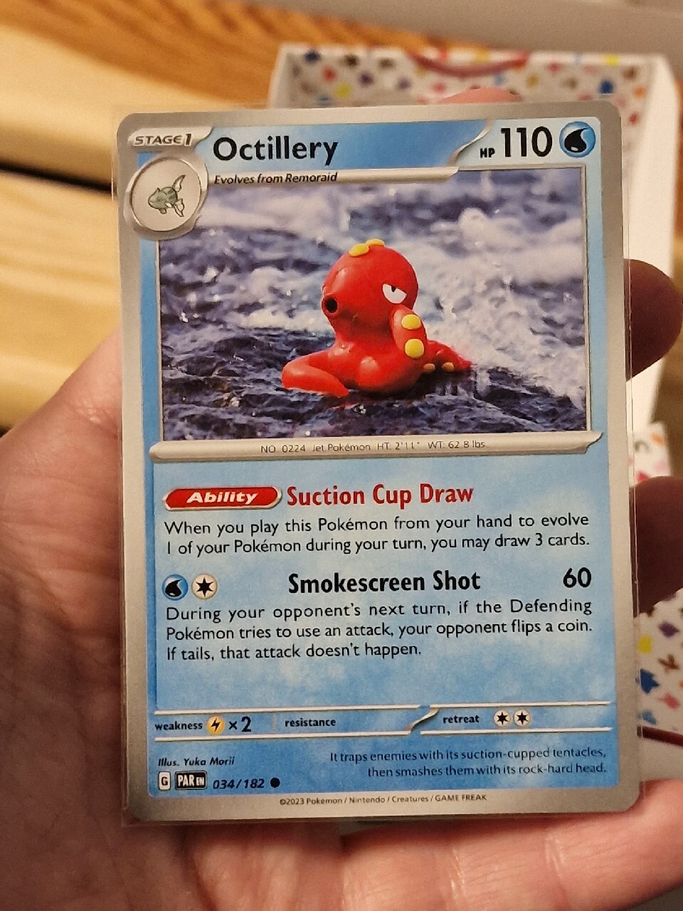 Karta Pokemon Octillery (034 PAR) Paradox Rift | Gdańsk | Kup teraz na ...